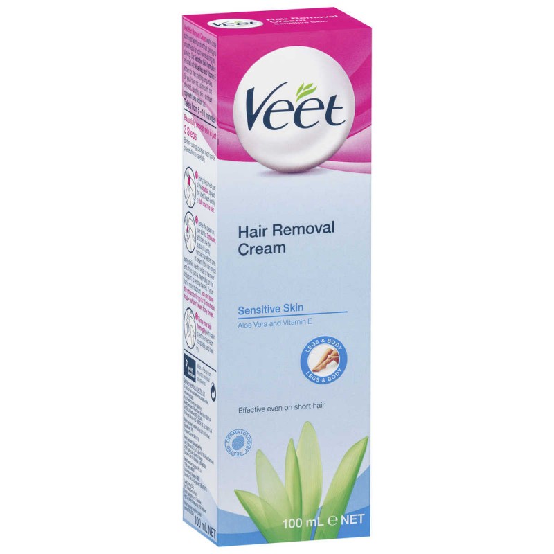 Πρόσωπο & Σώμα :: Αποτρίχωση :: Veet Κρέμα Αποτρίχωσης Ευαίσθητες ...